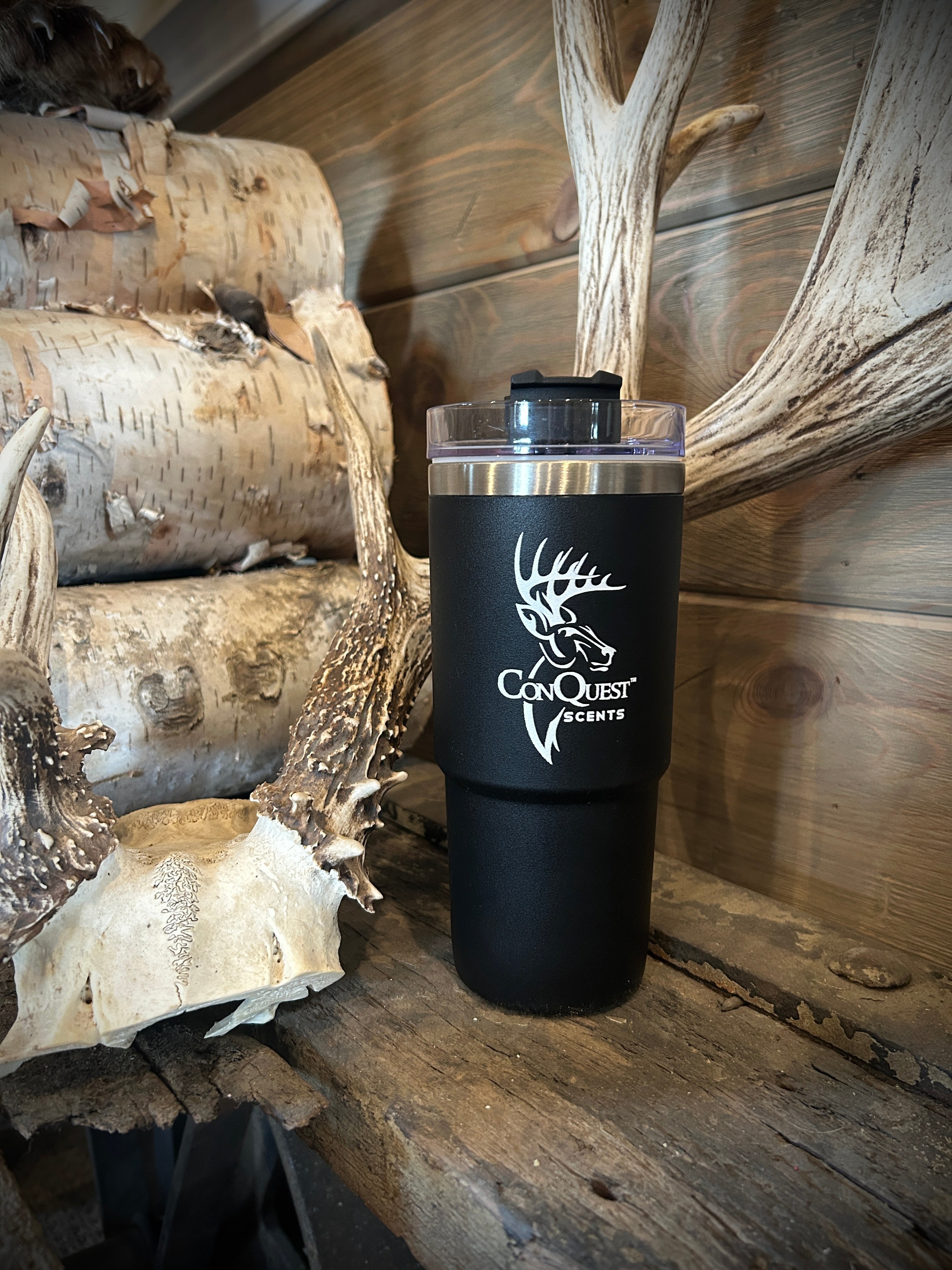 Tumbler - Black Matte – ConQuest Scents